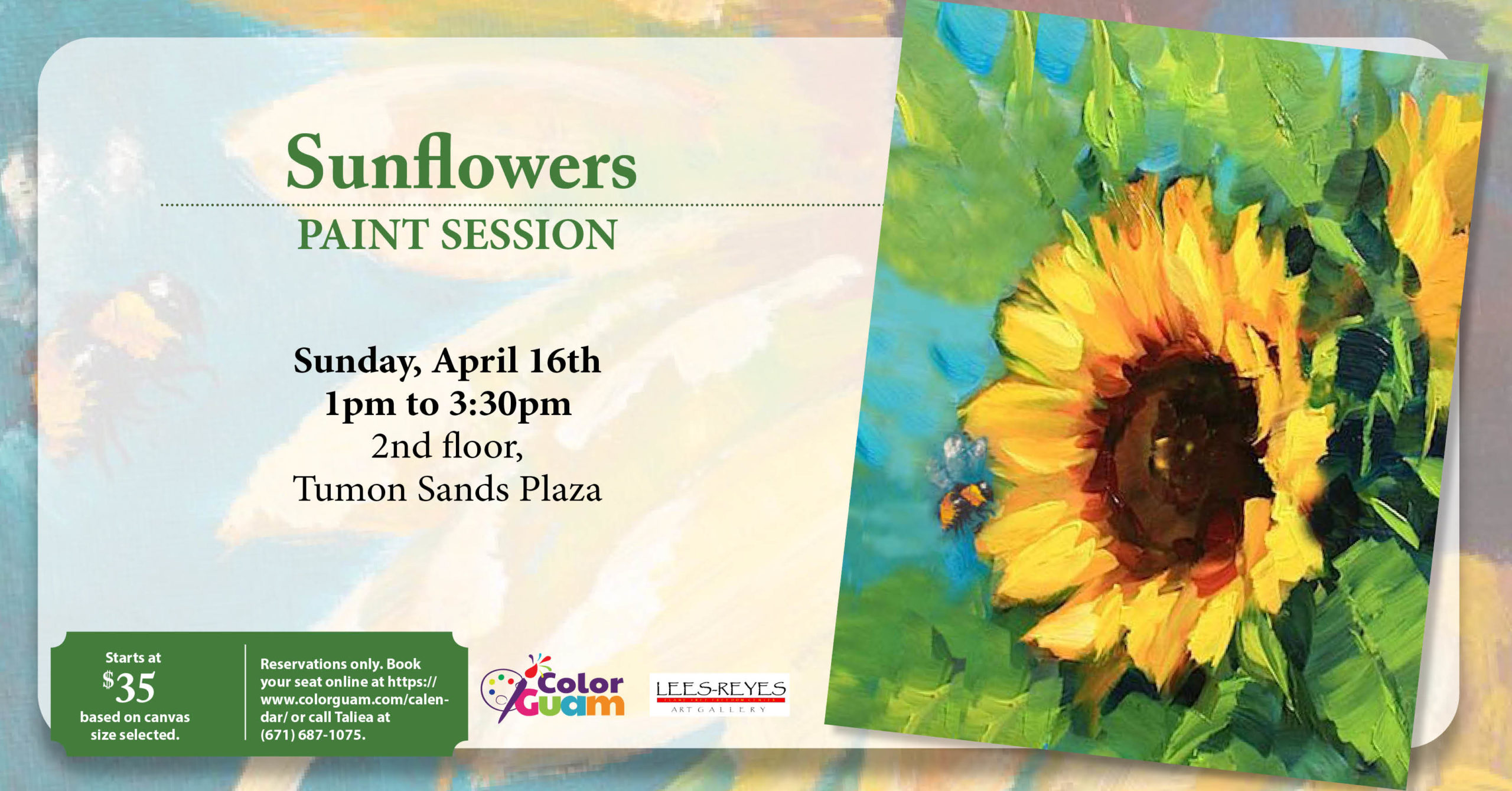 April 16th Sunflowers – Color Guam