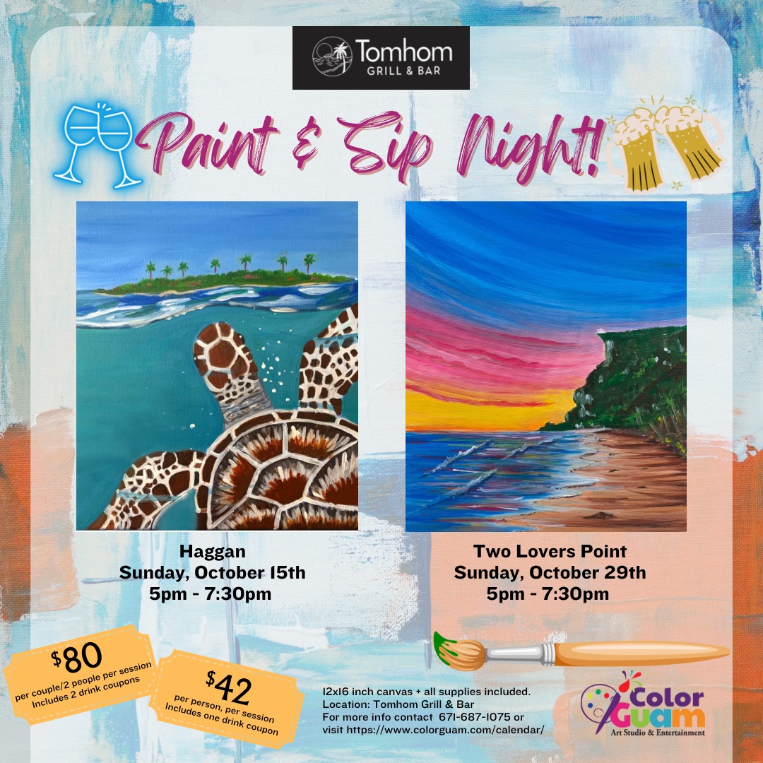 Sun Oct 29 Two Lovers Point – Color Guam
