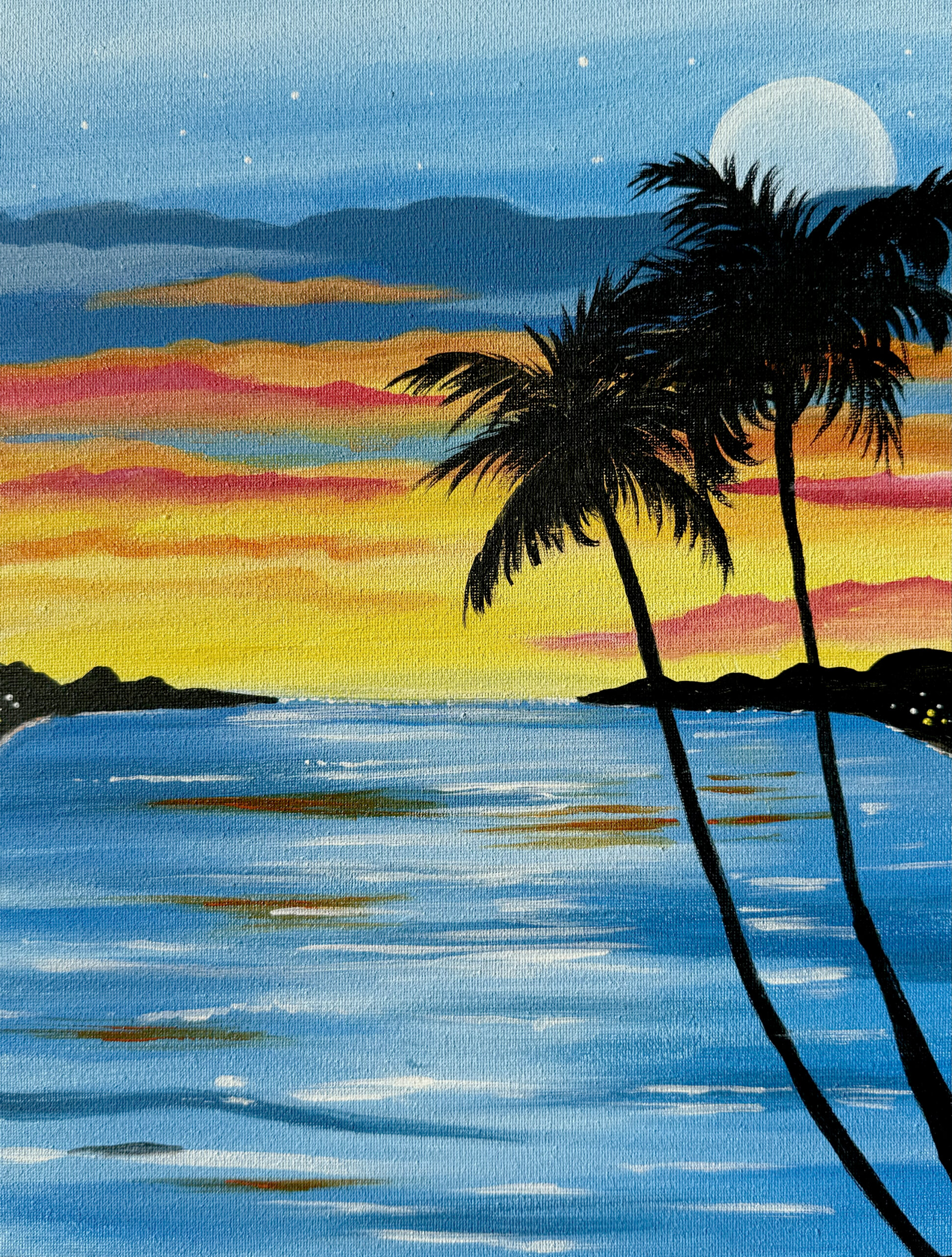 Sun Mar 24 Twilight Paint and Sip Night – Color Guam